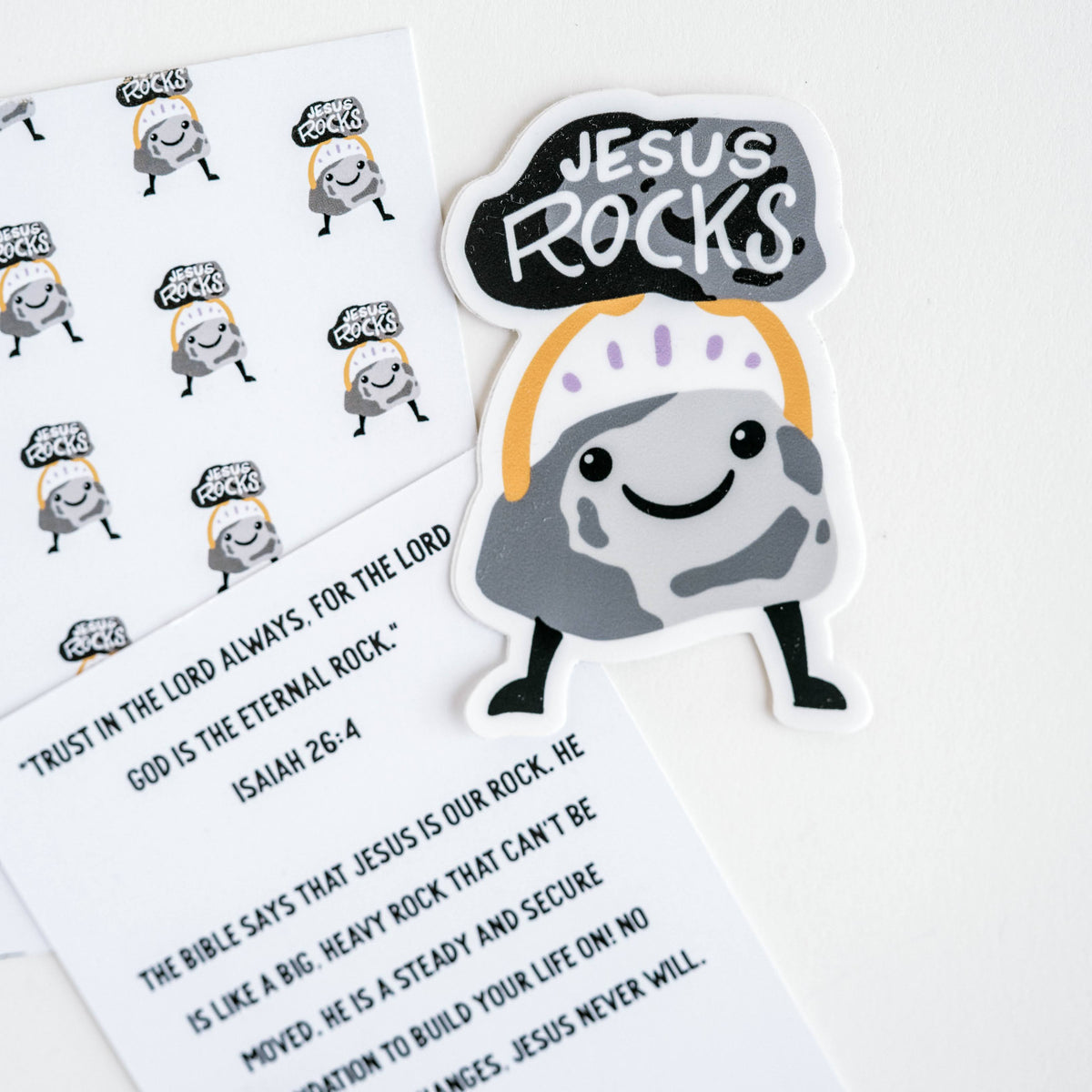 Jesus Rocks Sticker – Dear Heart