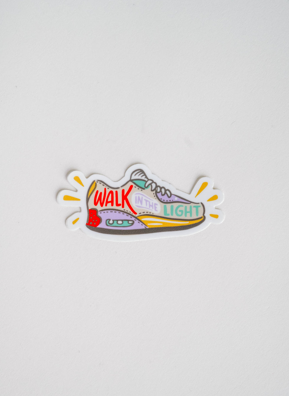 Walk in Light Sticker – Dear Heart