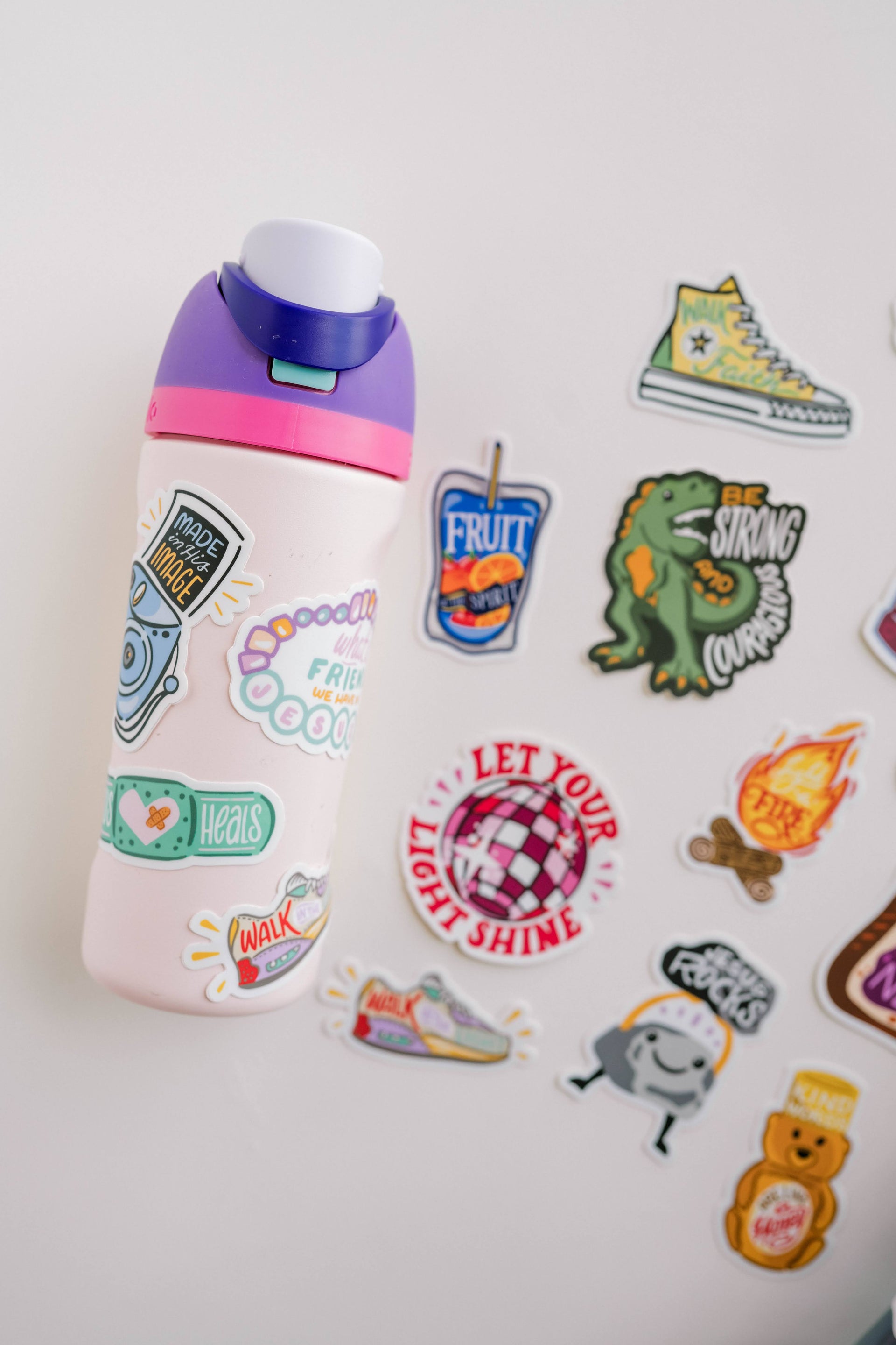 Walk in Light Sticker – Dear Heart