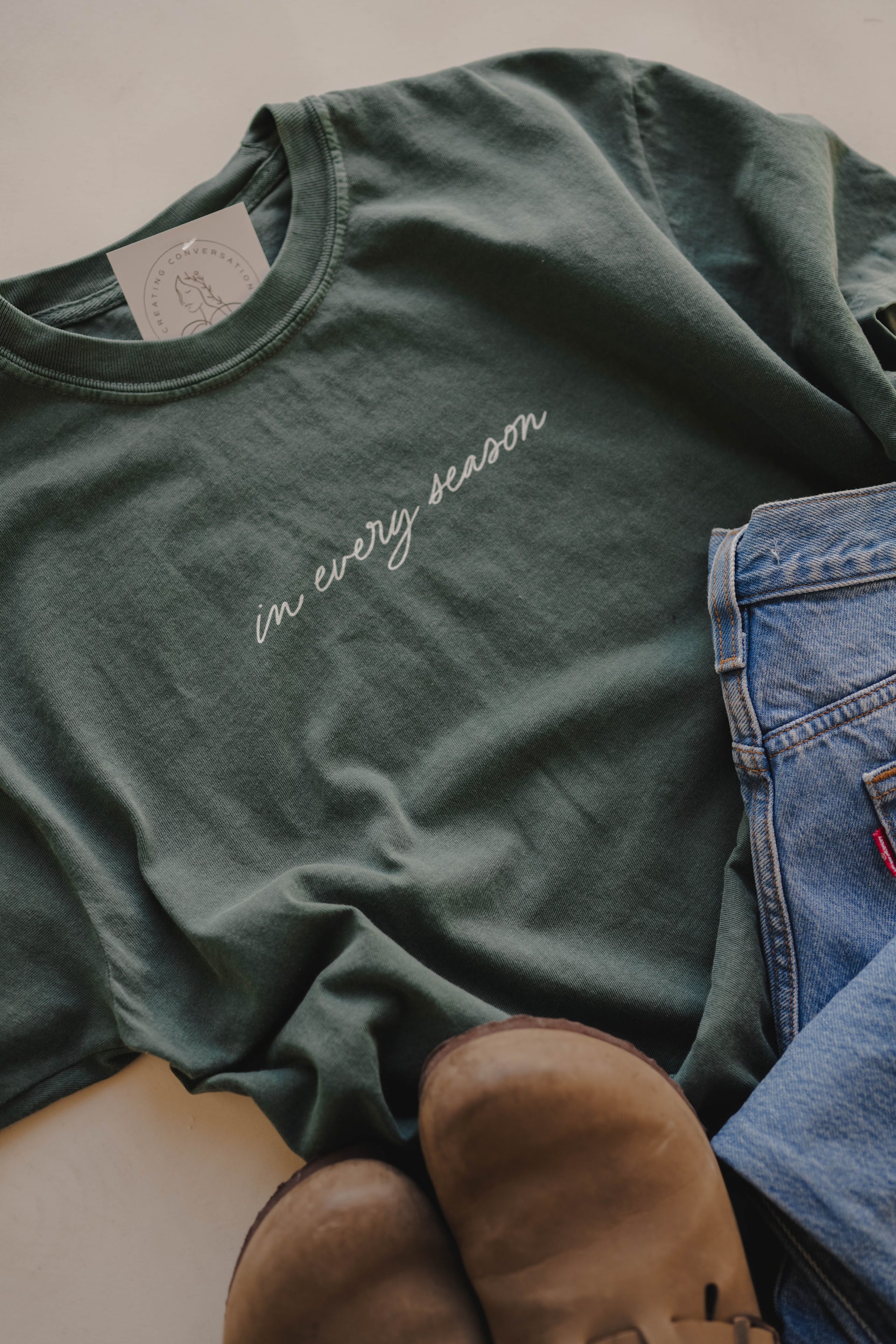 In Every Season Tee – Dear Heart