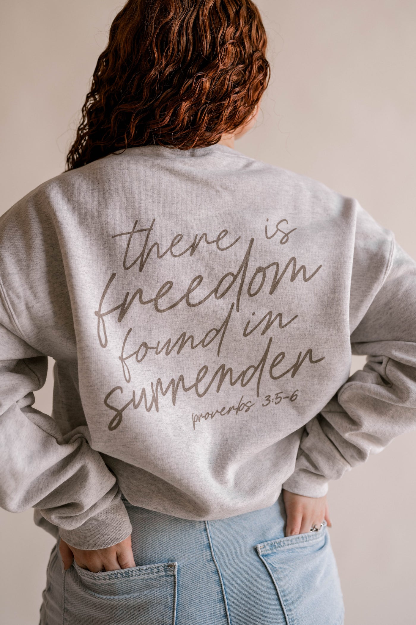 Freedom In Surrender Pullover – Dear Heart