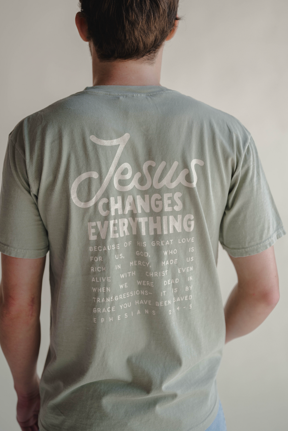 Jesus Changes Everything Tee – Dear Heart