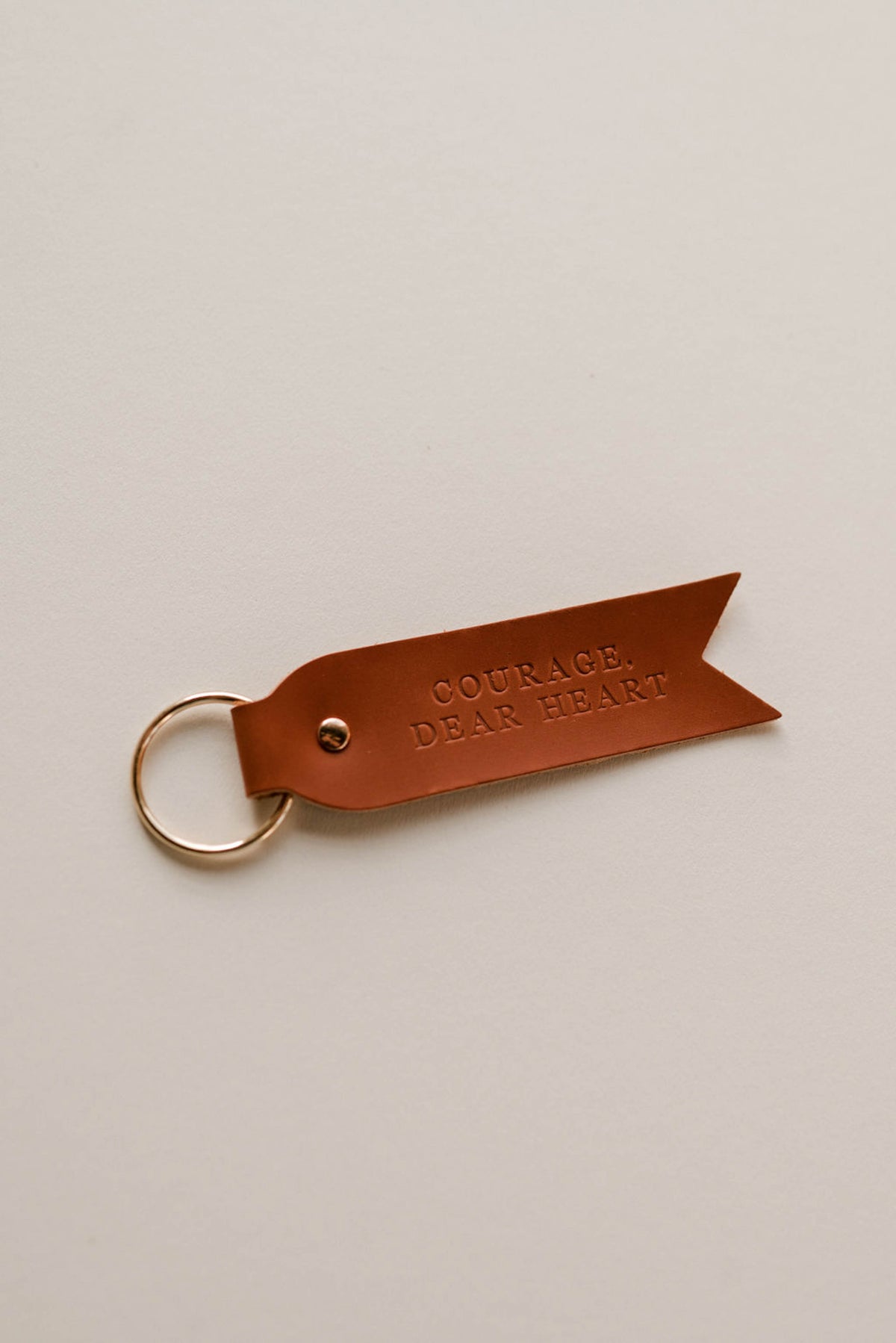 Courage Dear Heart Key Fob