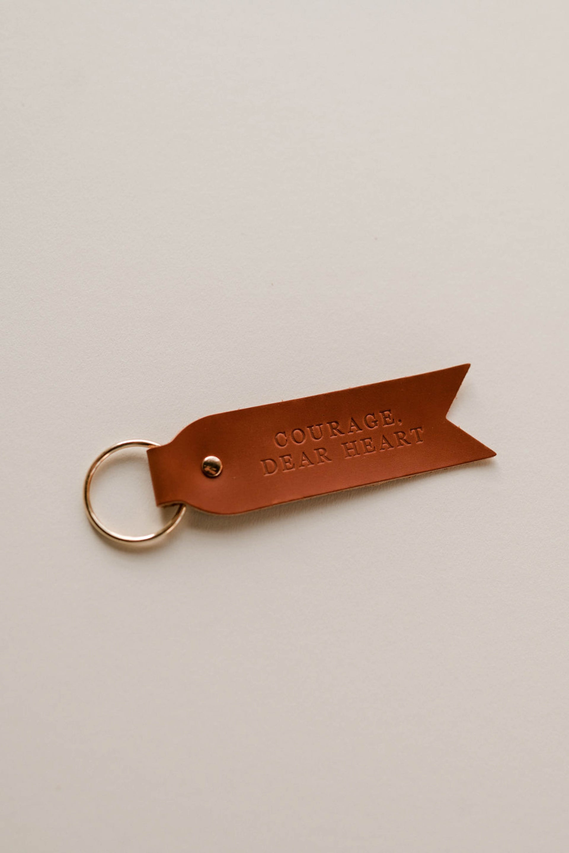 Courage Dear Heart Key Fob